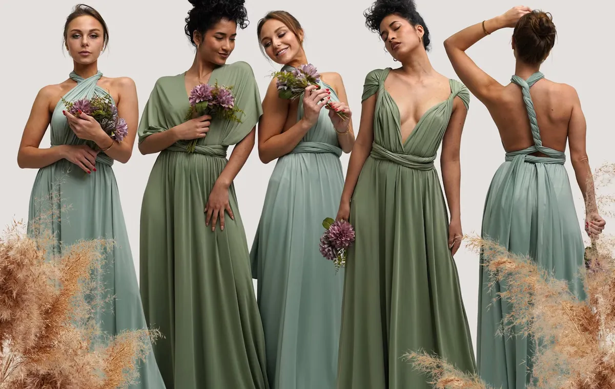 Multiway Formal Dresses, Transformer Bridesmaid Gowns - VQ