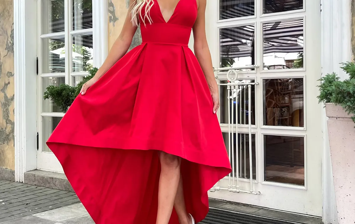 High-Low Formal Dresses, Hi-Lo Evening Prom Dance Gowns - VQ