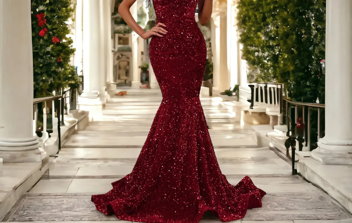 Short Train Formal Dresses, Brush Train or Sweep Train Gowns - VQ