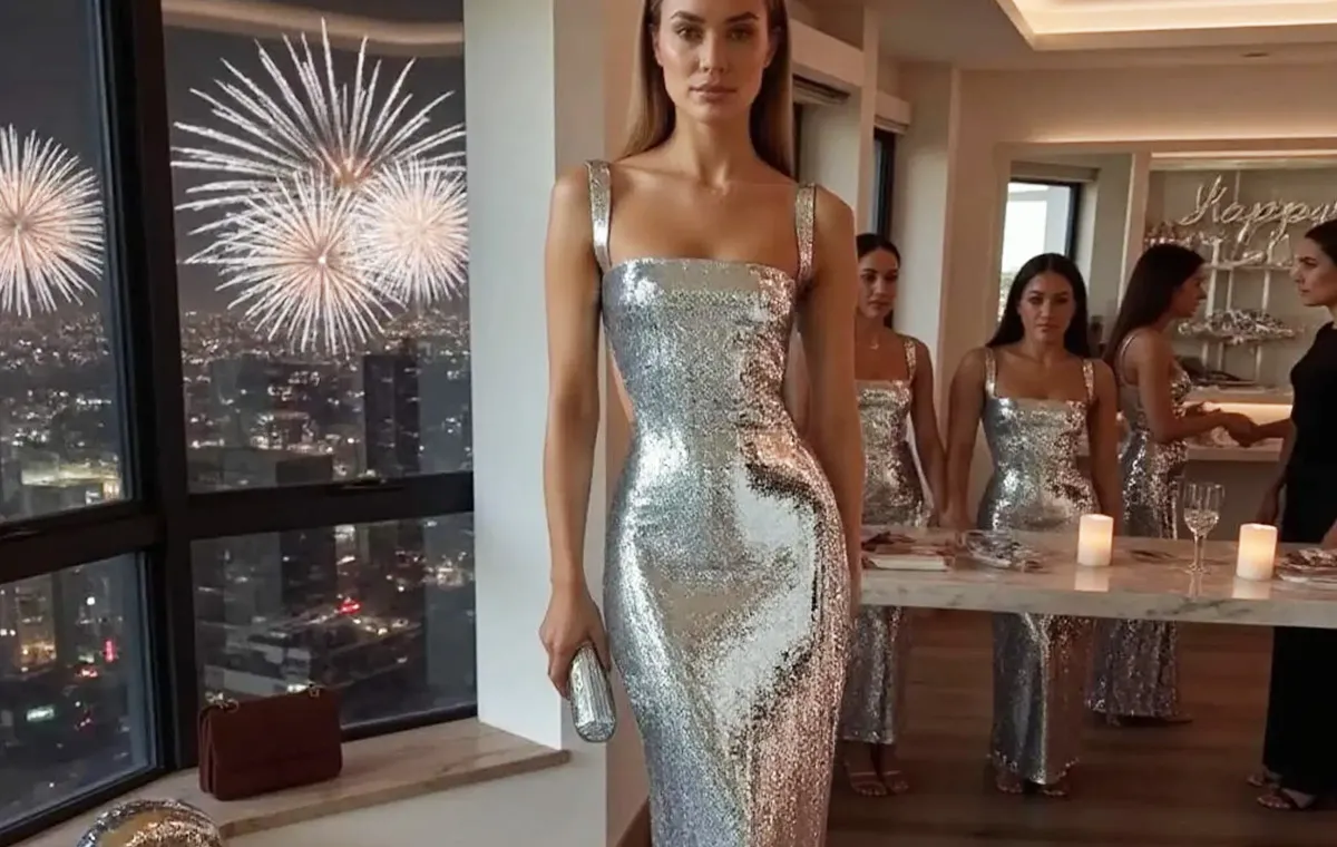 Sparkly Sequin Formal Dresses, Sequinned Evening Prom Gowns - VQ